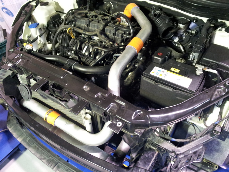 Our WORK - K5 T-GDI 인터쿨러 & 가변배기 작업